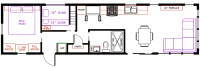 Canadian Park Model Floor Plans | Elevation Park Model Company